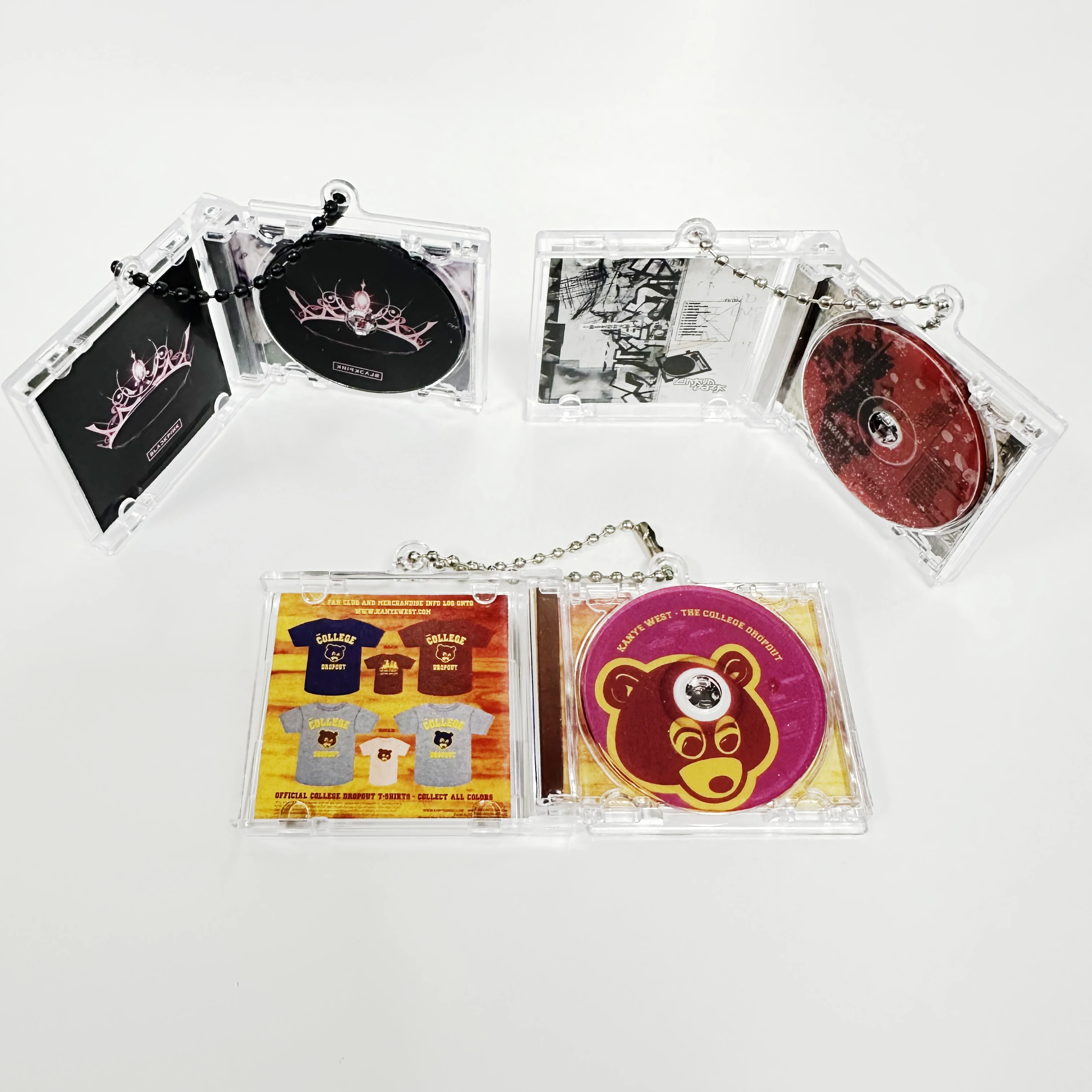 Taylor Keychain - Customizable Acrylic CD Case with RFID