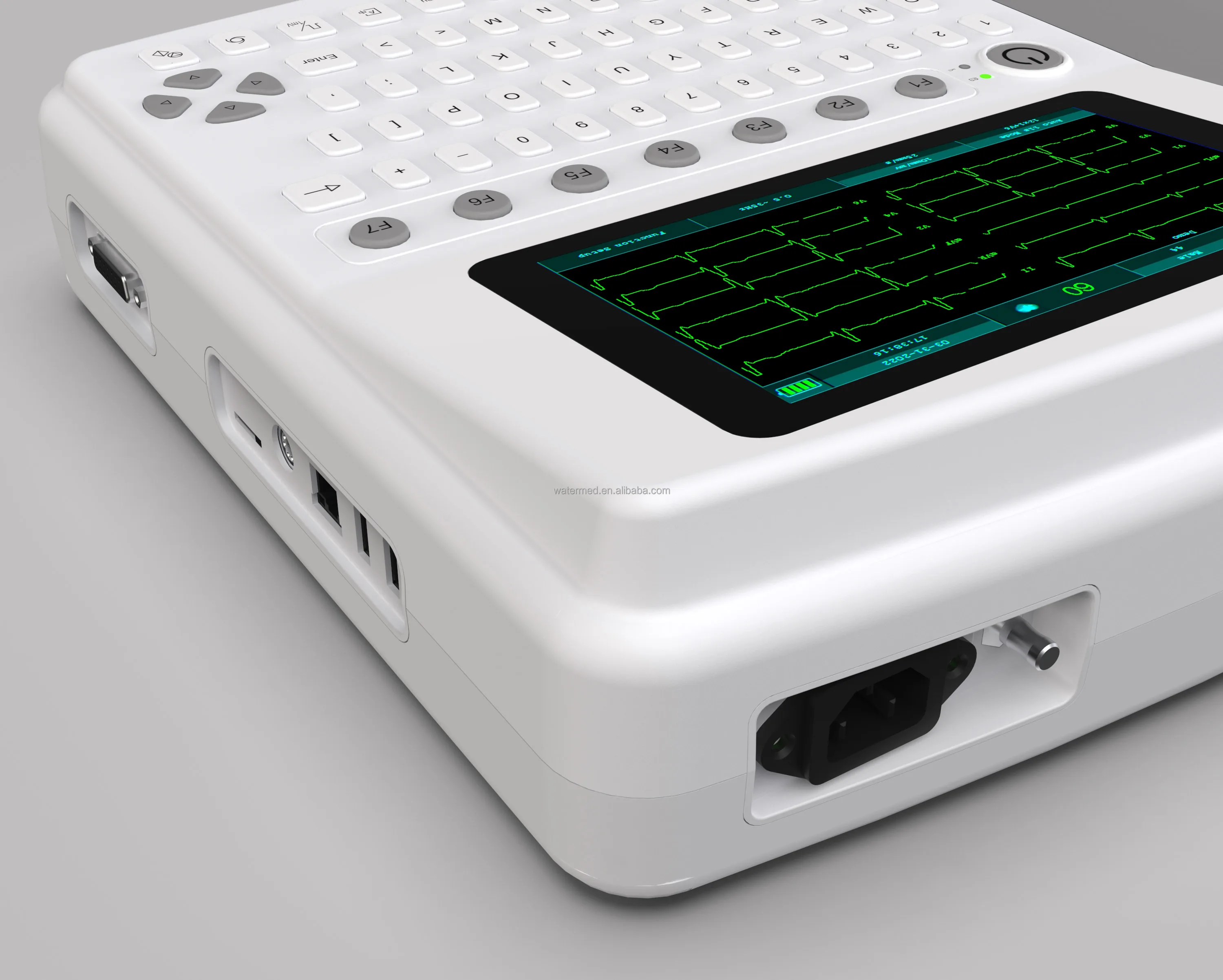 12-channel Portable ECG Machine - Reliable Heart Monitoring