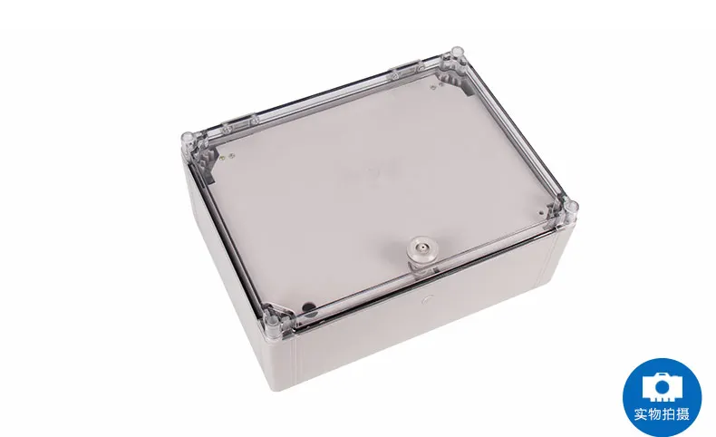 SAIPWELL IP66 ABS Enclosure - Transparent, Waterproof Control Box