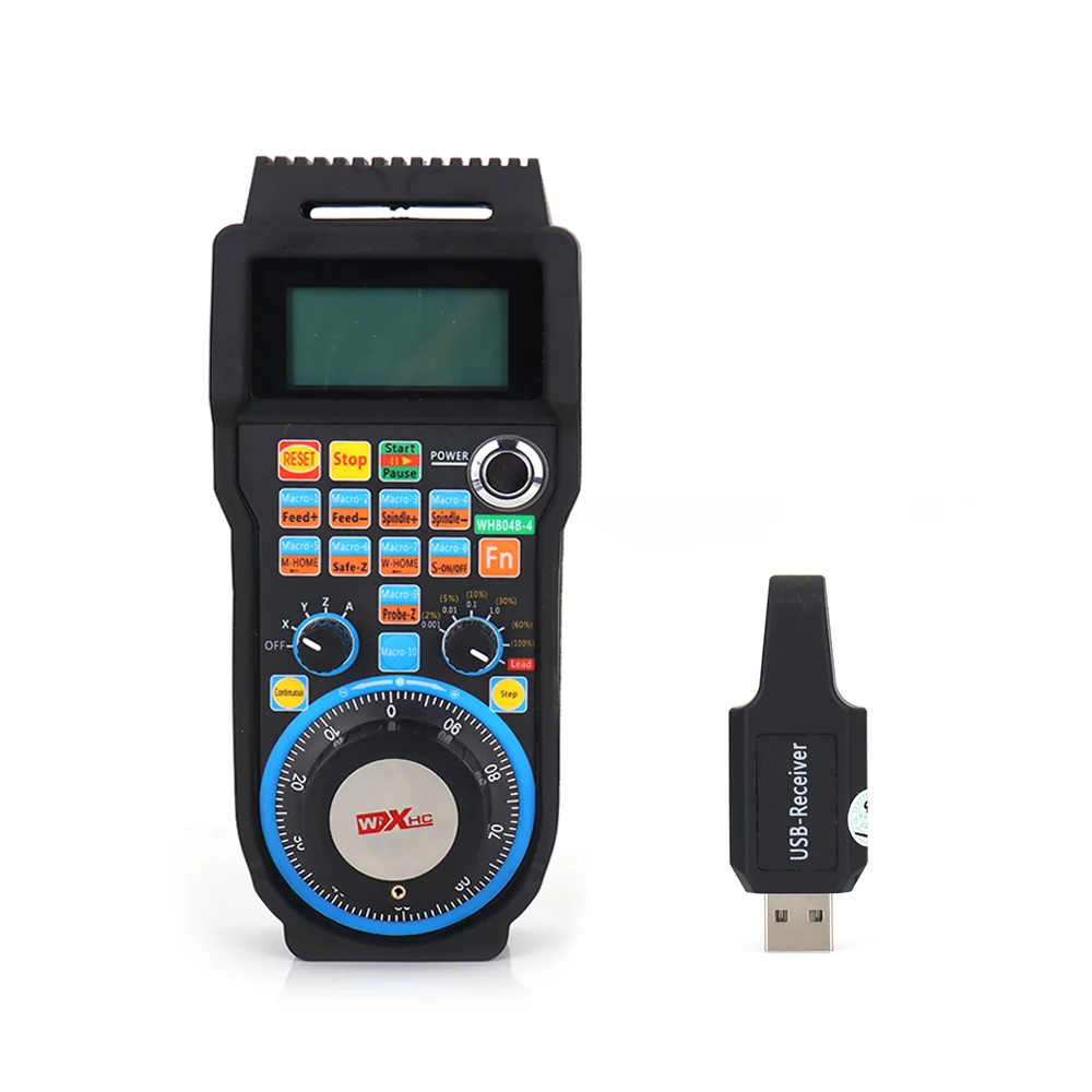 Wavetopsign Xhc Cnc Mach3 Wireless Lathe Handwheel Whb04b Mpg Pendant ...