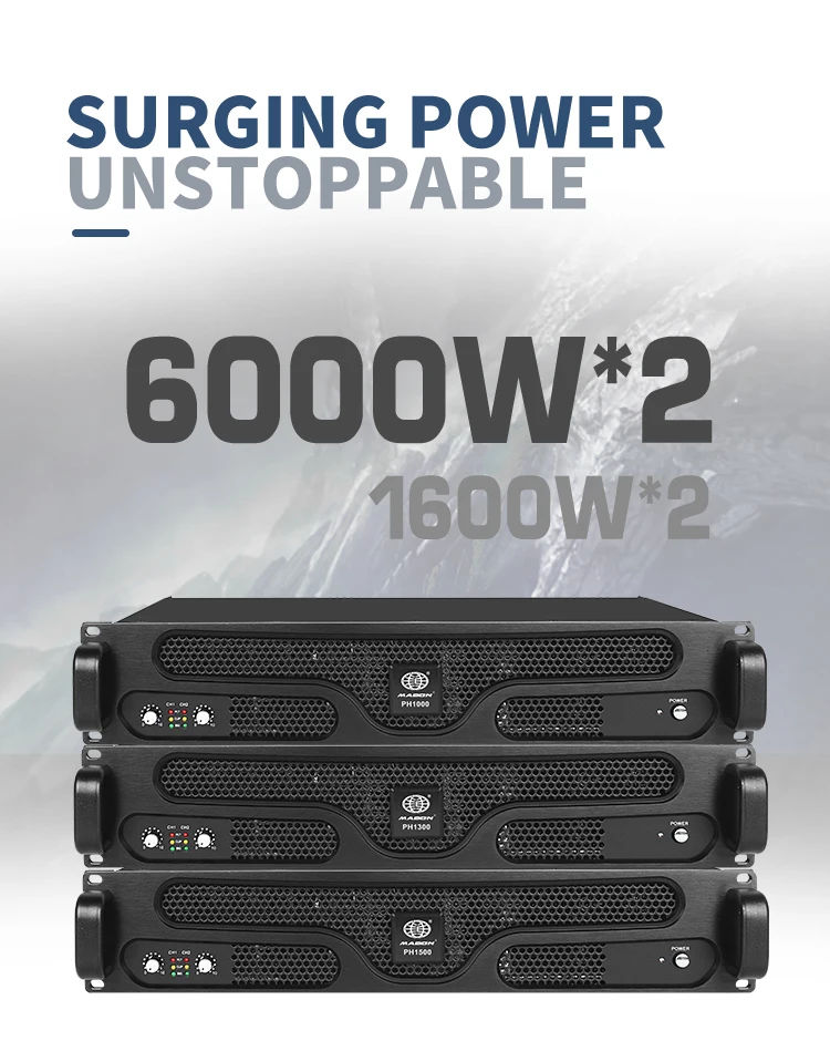 Madon Power Amplifier Ph Series 2 Channels Stereo Amplifier Professional Power Amplifier For ...