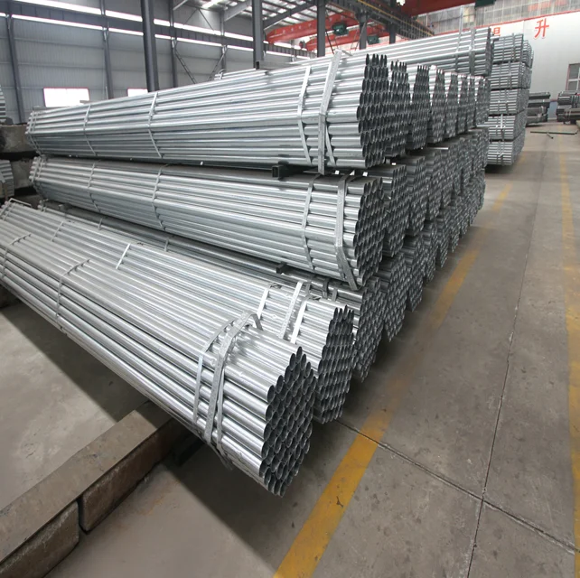 Hot-dip Galvanized Steel Pipe Welded Steel Tube Galvanized Carbon Steel ...