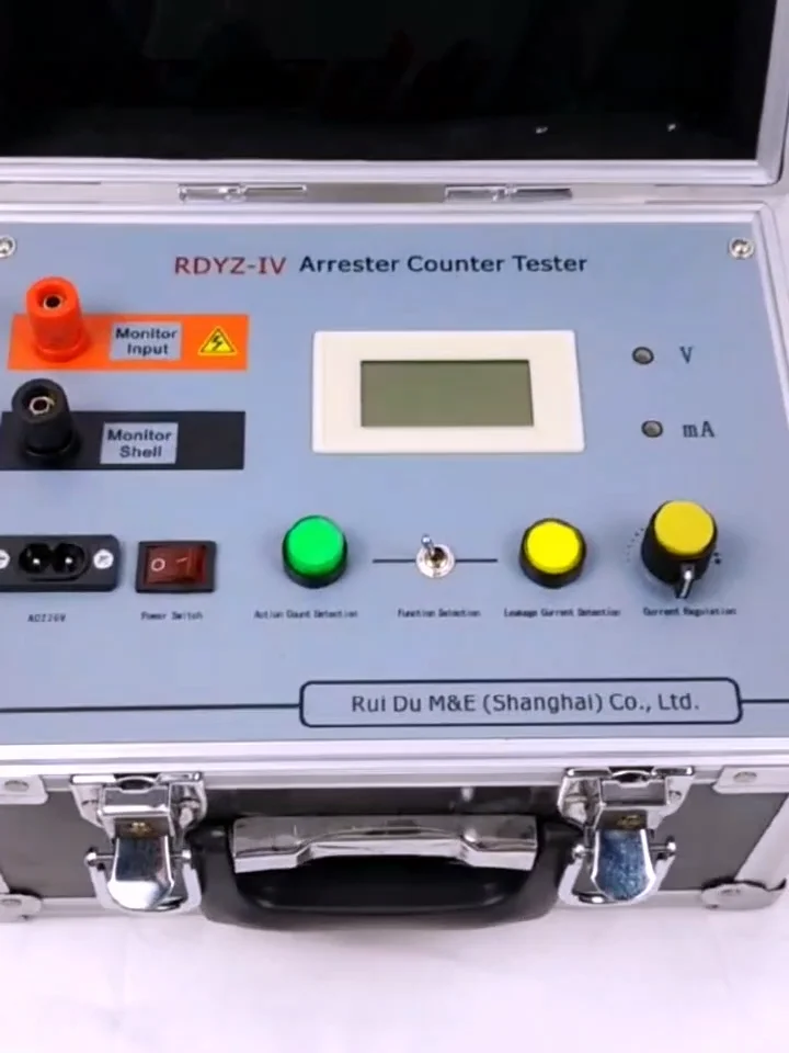 Lightening Protection Counter Test Equipment Portable Lightening Surge ...