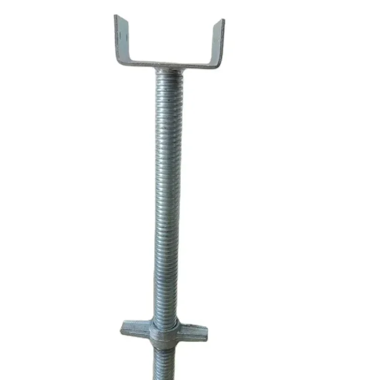 Screw Adjustable Galvanized Frame Scaffolding Jack Base U Head Jack ...