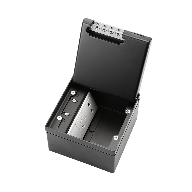 Zdr-130b Hidden Floor Socket Box Product Pop Up Floor Socket Outlet Box ...