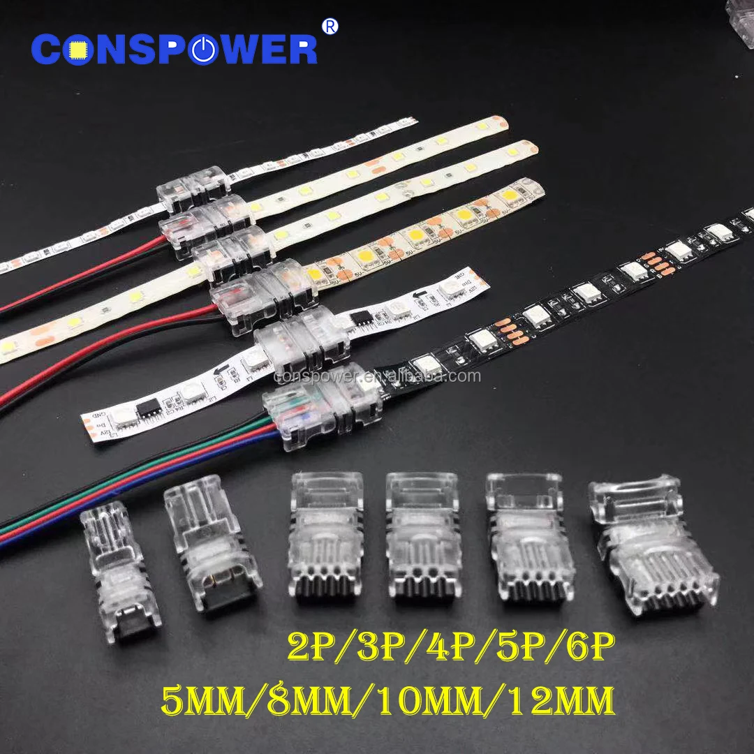 IP65 RGBIC LED Strip PCB to 3 Wire 3 PIN Hippo Connector