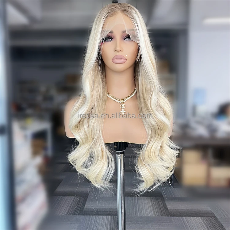 20inch Highlight Blonde 13x4 Natural Wave Futura Synthetic Wigs for ...