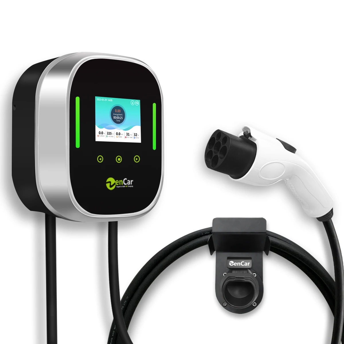 dynamic load balancing 32A EV wall charger 7.2KW electric car charger ...
