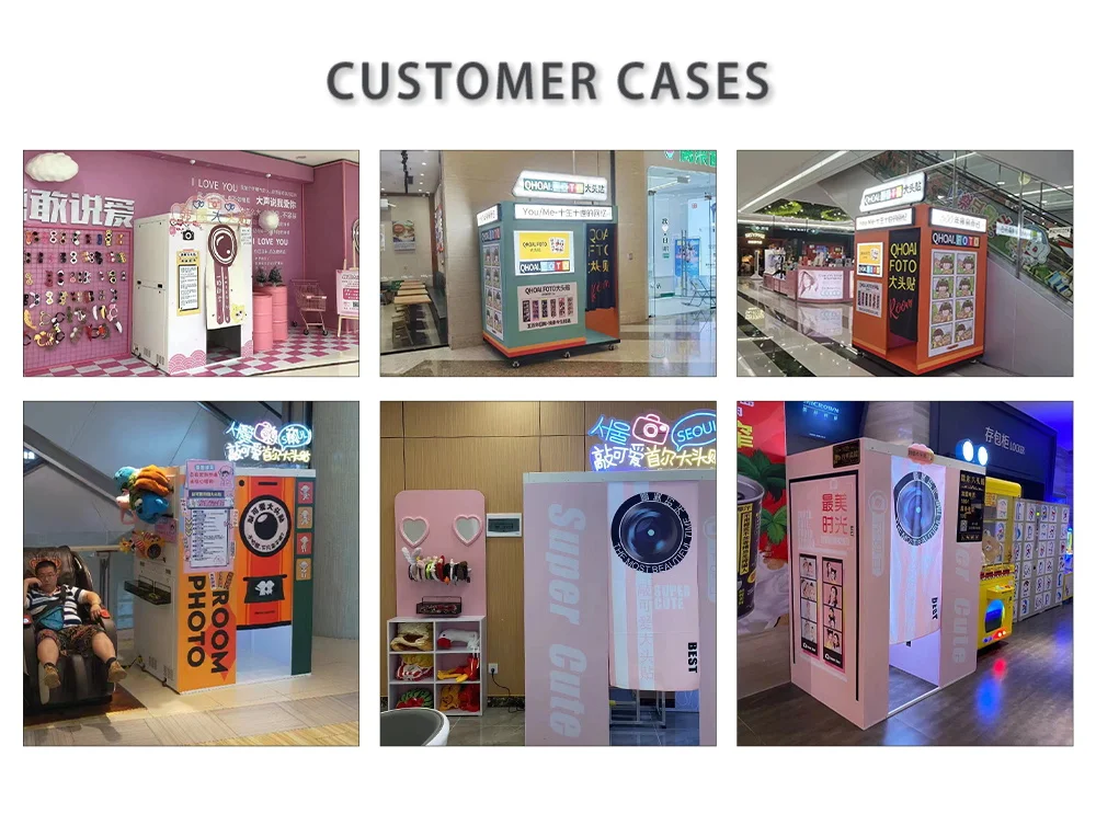 Selfie Arcade Camera Self Service Instant Print Photo Booth Kiosk ...