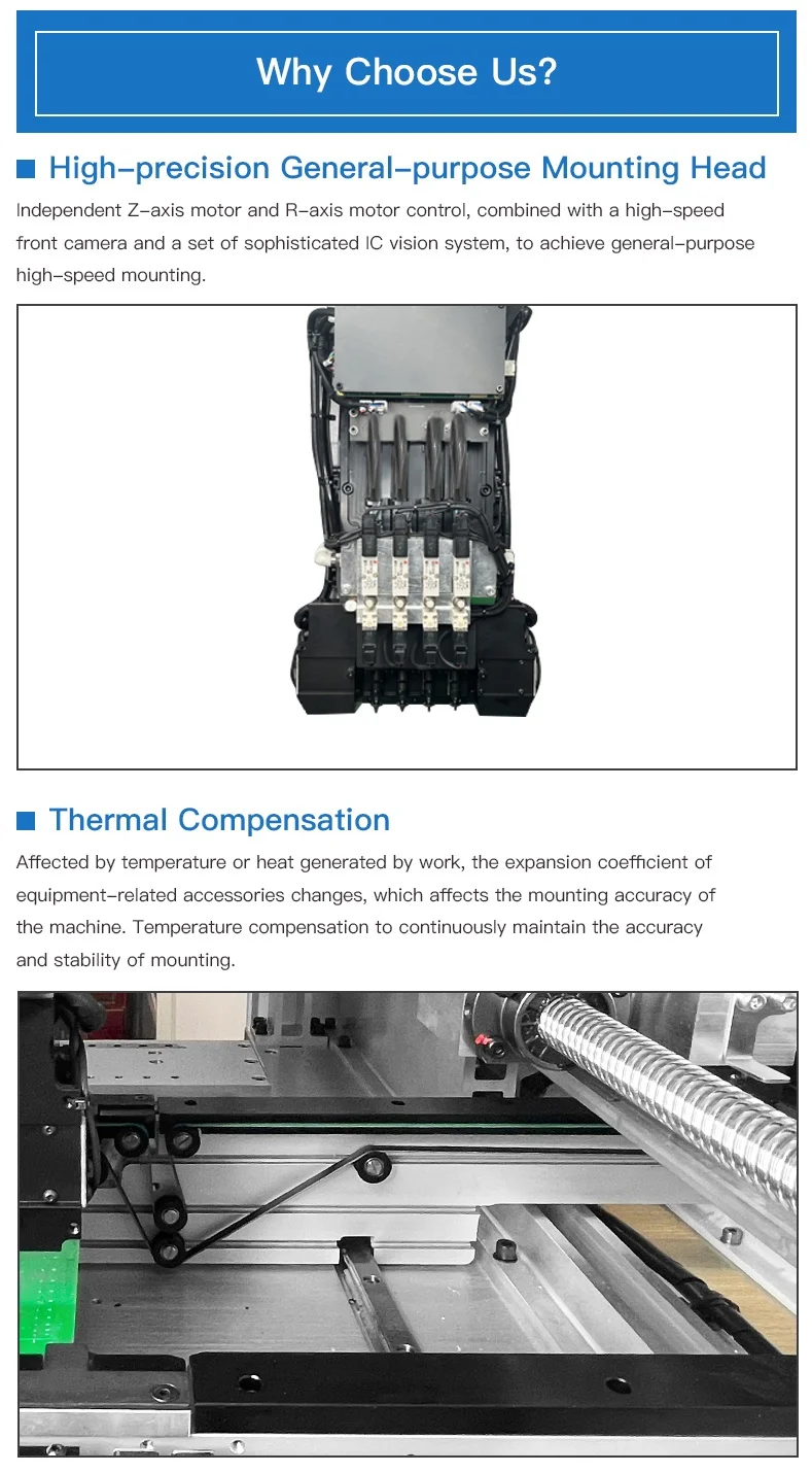 Smt Online 4 Heads Full Automatic Smd Production Line Smt Pick And ...
