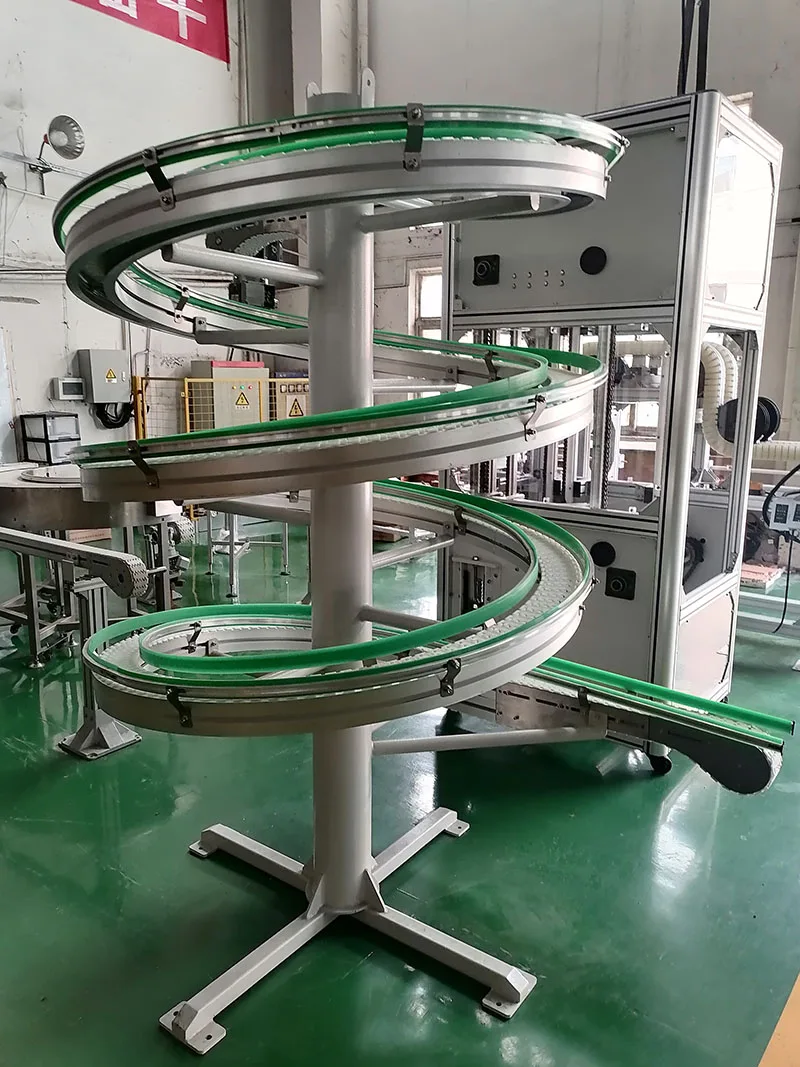 Factory Custom Flexible Spiral Lift Conveyor System With High Quality ...