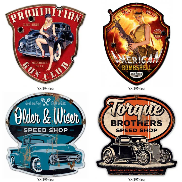 Used Car 3-D Metal Sign 24 X 24 Inches Metal Tin Sign Vintage Metal ...