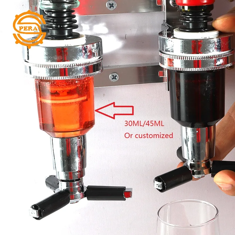 6 Rotating / Wall Mounted Shot Dispenser High Quality Draft Beer ...