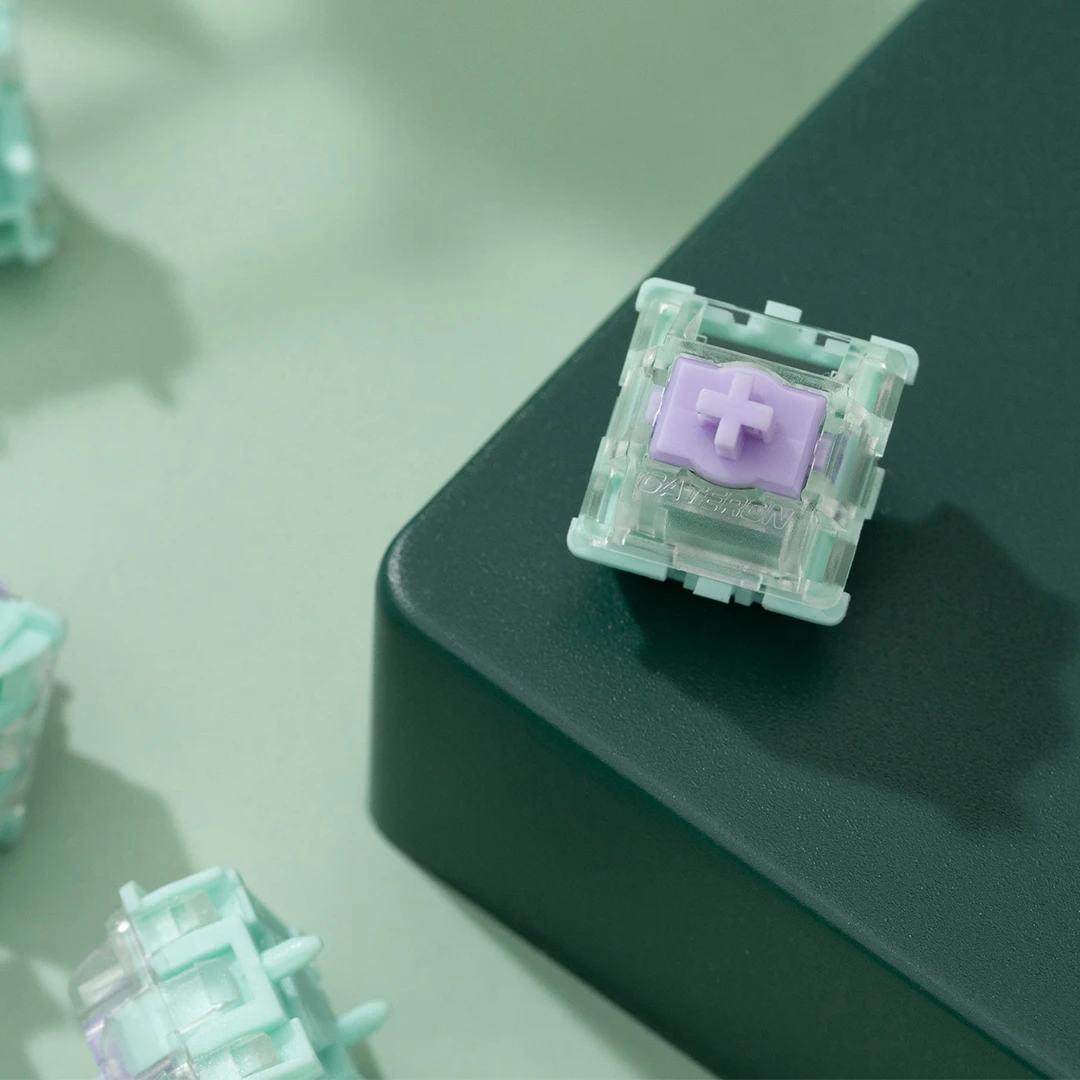 Gateron Magnetic Jade Keyboard Switches Recolor Linear Factory Pre ...