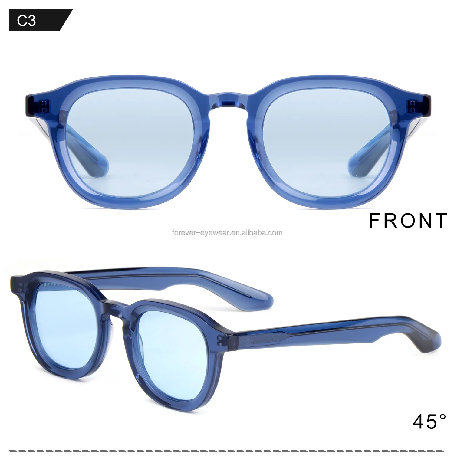 Shop Our 2024 High End Wholesale Retro Round Frame Shades
