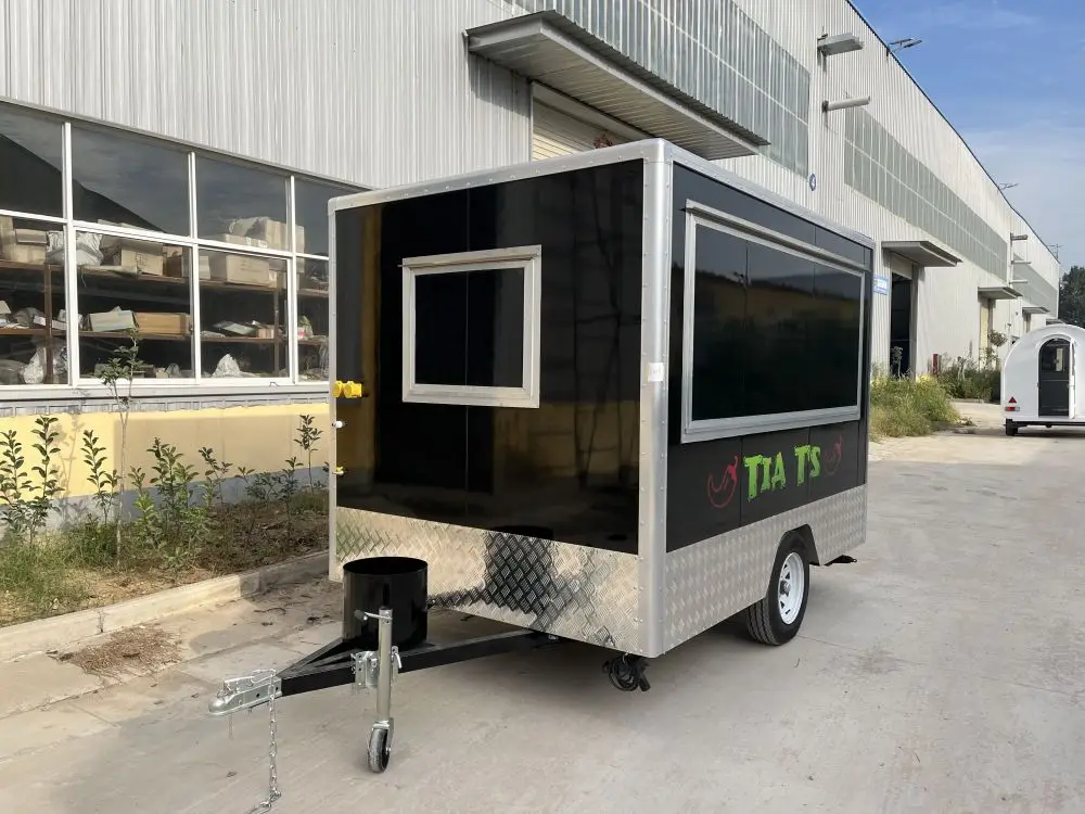 Mobile Kitchen Bar Beer Fast Food Truck Catering Trailer For Fest ...