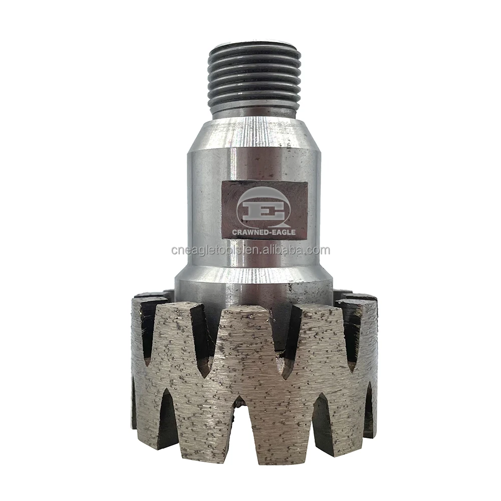 D50mm CNC Europe Quality Continuous Rim Diamond Stubbing Wheel Diamond ...