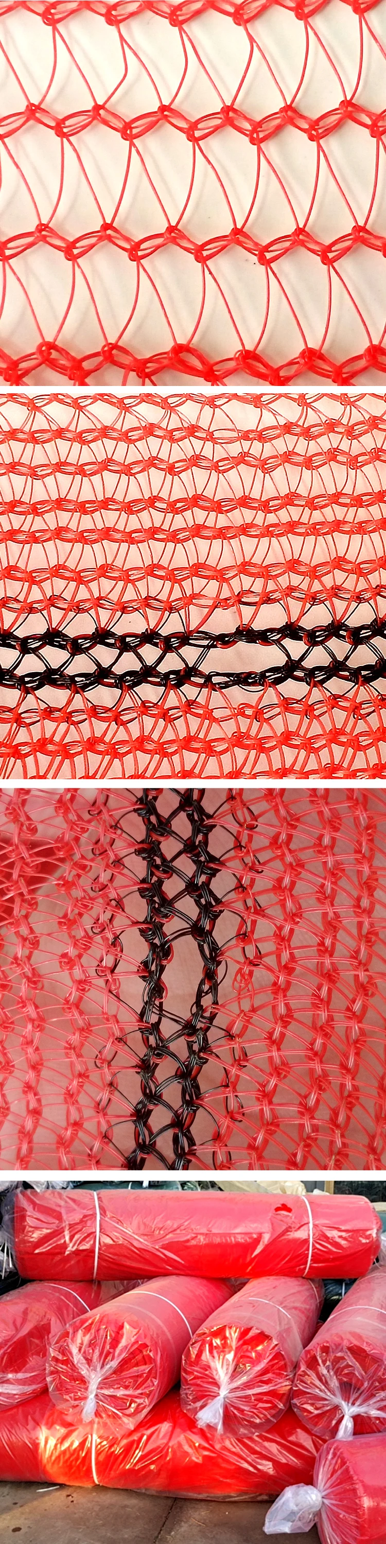 Nfpa-701test Method Fire Retardant Plastic Construction Safety Debris ...