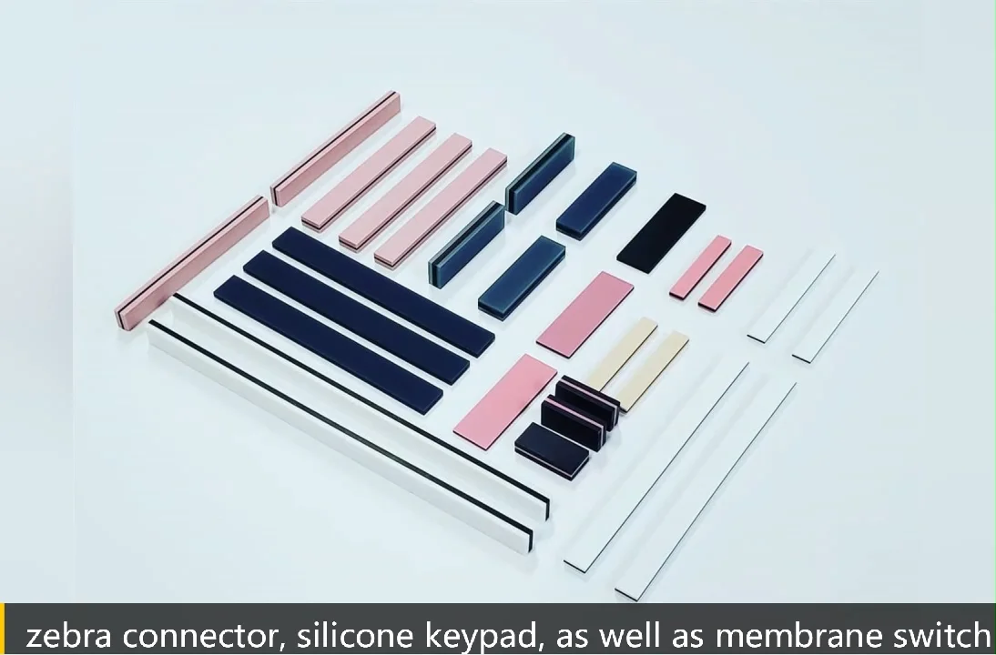 Cmai Zebra Connector Conductive Strip Connector Cob/lcd Display Video Game Module Consoles ...