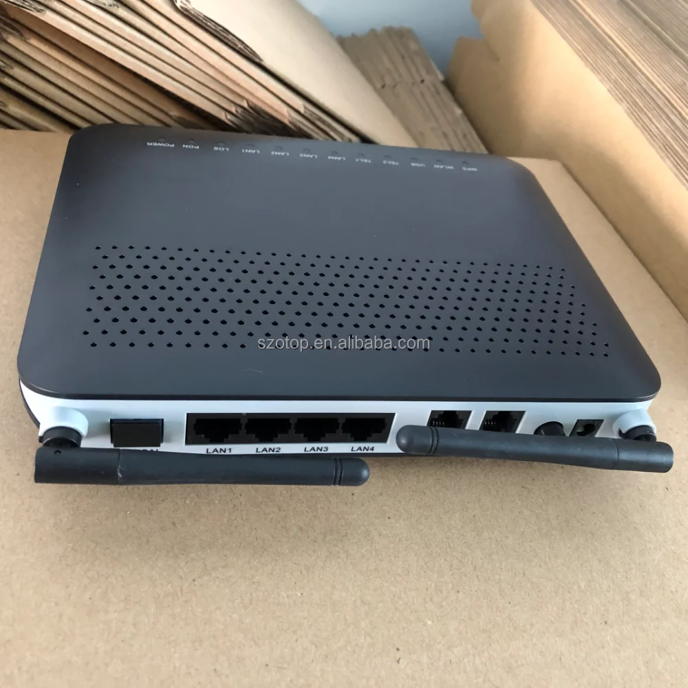 Hg8245 Gpon Ont 4ge+1pots+1usb+wifi Router Machine Wifi Router Onu With ...
