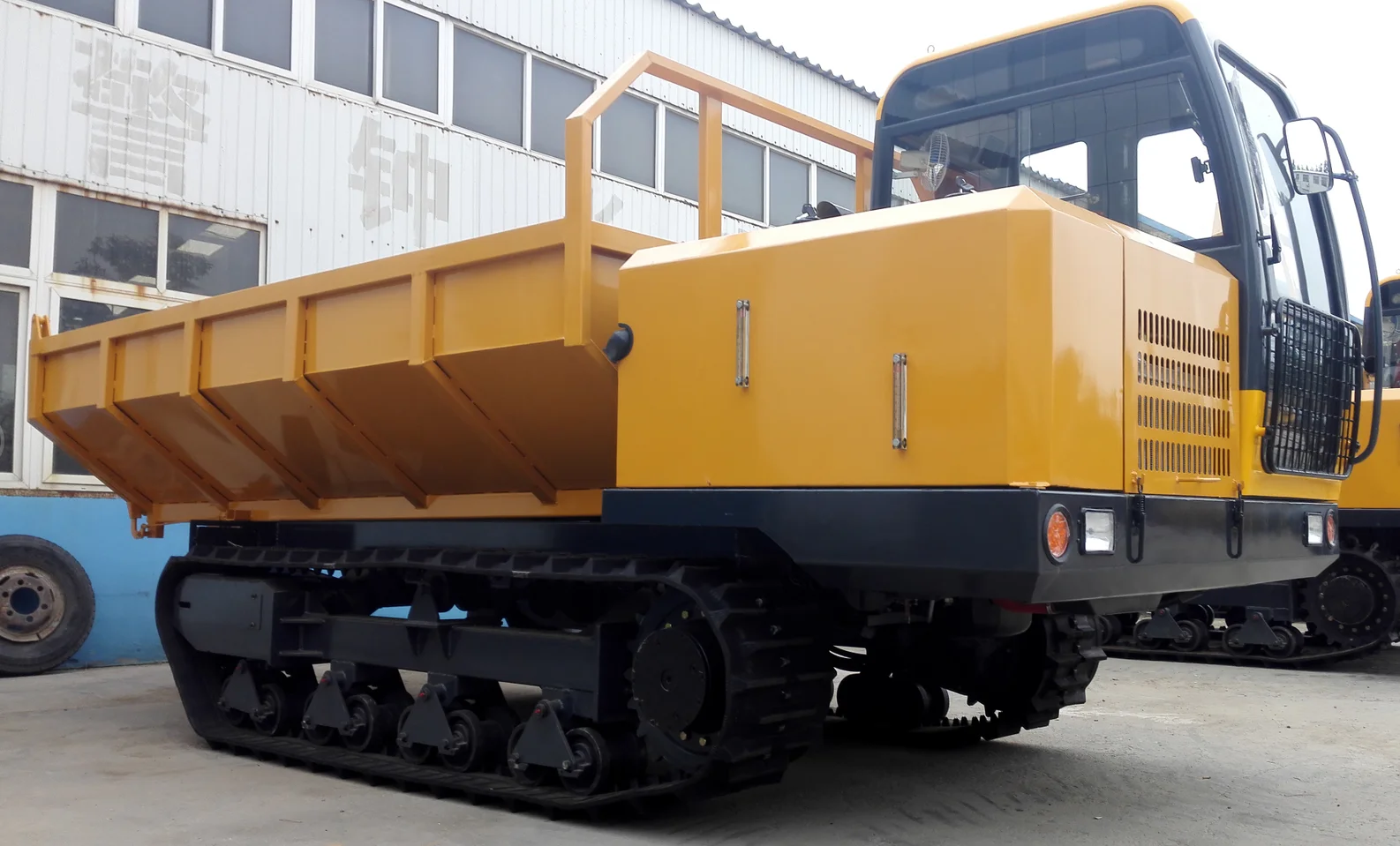 Mini Hydraulic Dumper 6tons Brand New Crawler Dumper Lxys-6 With Rubber ...
