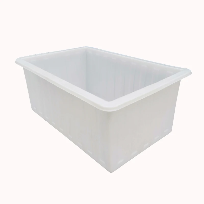 Rotational molding plastic rectangular breeding container fish storage ...