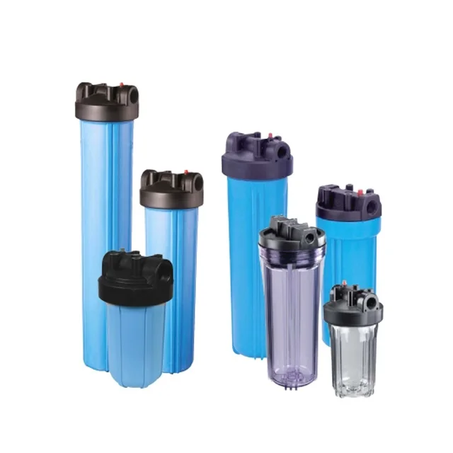 Single Big Blue Filter Housing Housing Water Filtration System Plastic ...