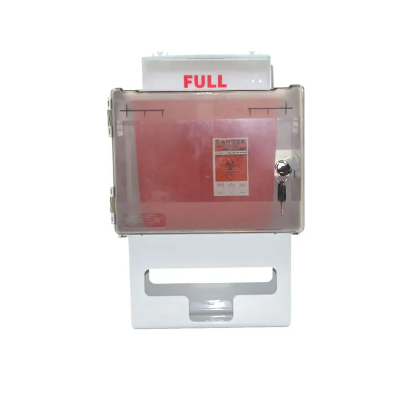 Medical Wall Mounted Sharps Disposal Container Wall Mounting Cabinet ...