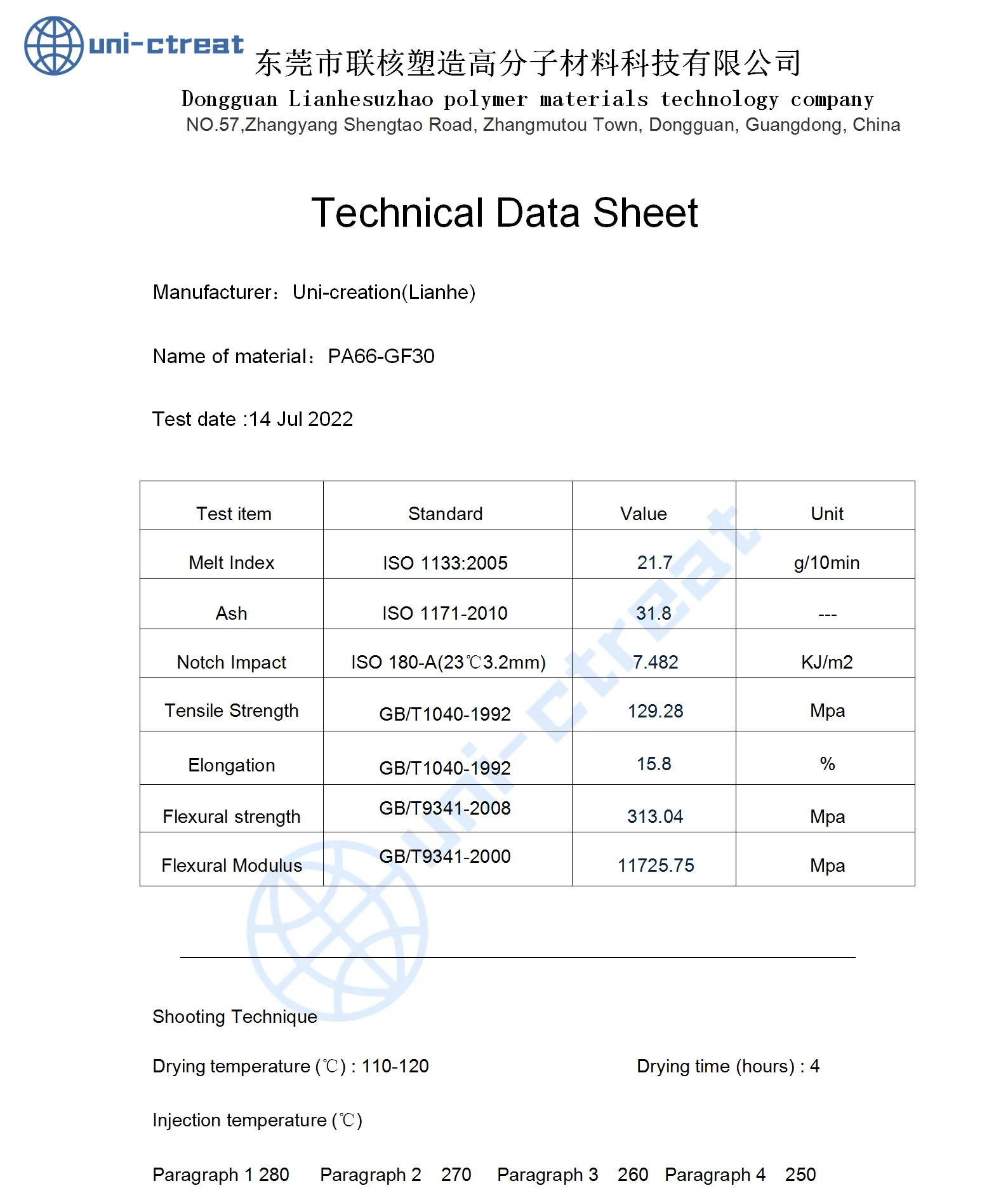 Uni-creation Pa66 Gear Wheel Pa66 Gf30 Newest Design Top Quality ...