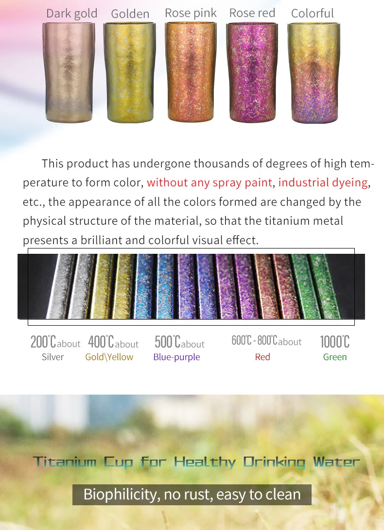 Titanium Beer Mug Coffee Cup Mugs Wholesale Top Quality 300ml Carton ...