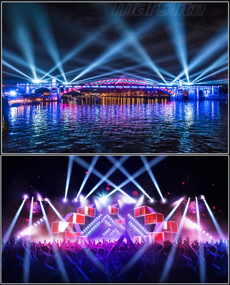 Marslite IP66 Rotating Outdoor Sky Beam Search Light 480W