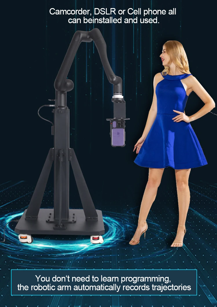 Automated Glambot Camera Motion Control Movement 360 Photo Robot Booth Photography Photographic ...