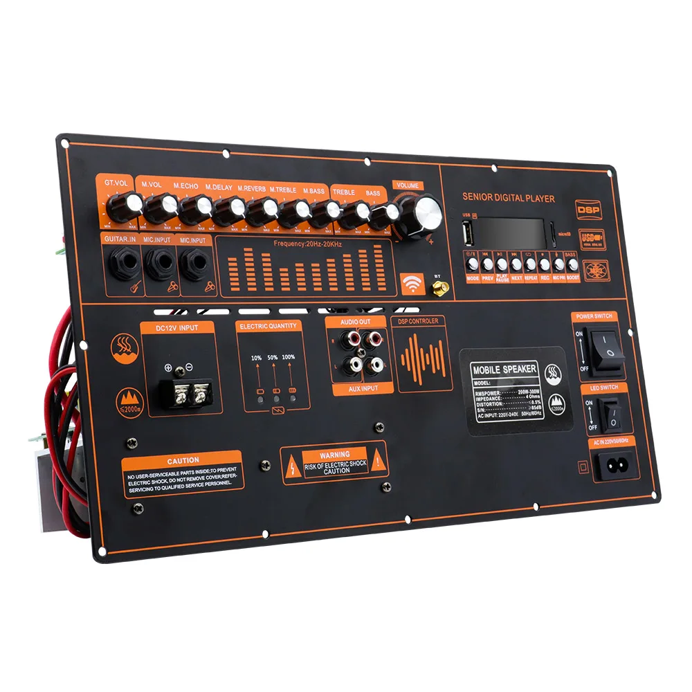 Hot Seller Class D Mono Amplifier Pcb Board Audio Circuit YD-300W+PA11 ...