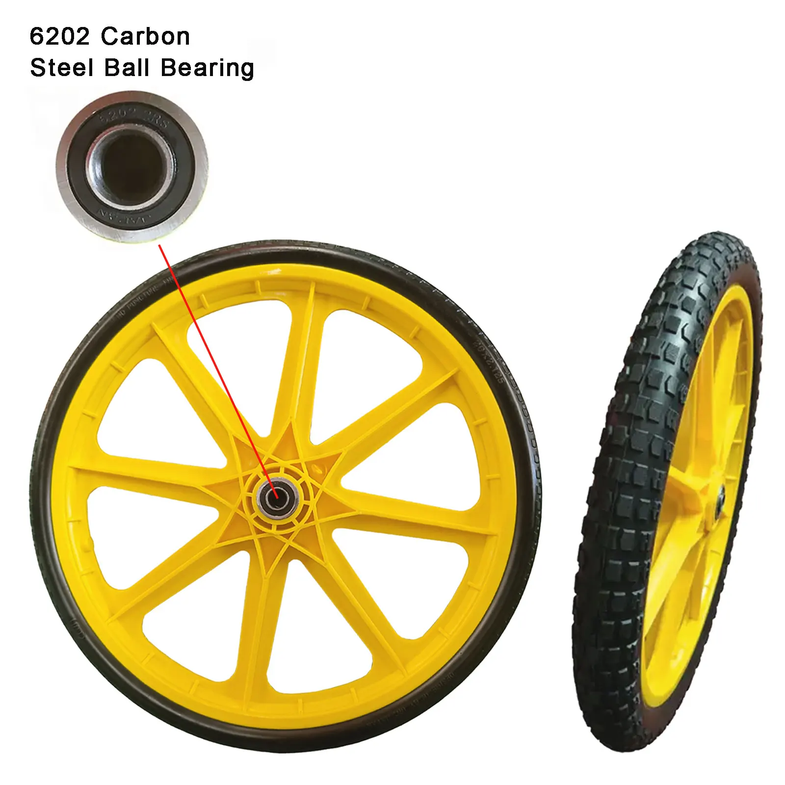20 Inch Plastic Rim Bicycle PU Tire and Wheels for Sale - Durable ...