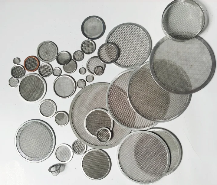 Custom Round mesh filter 304 316stainless steel filter Screen and ...
