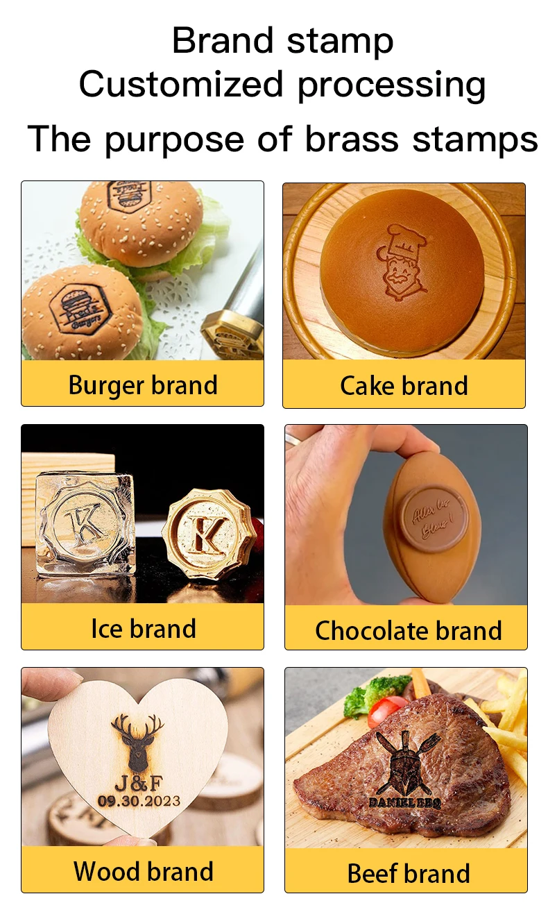 Leather Stamping Set - Custom Embossed Logos & Designs