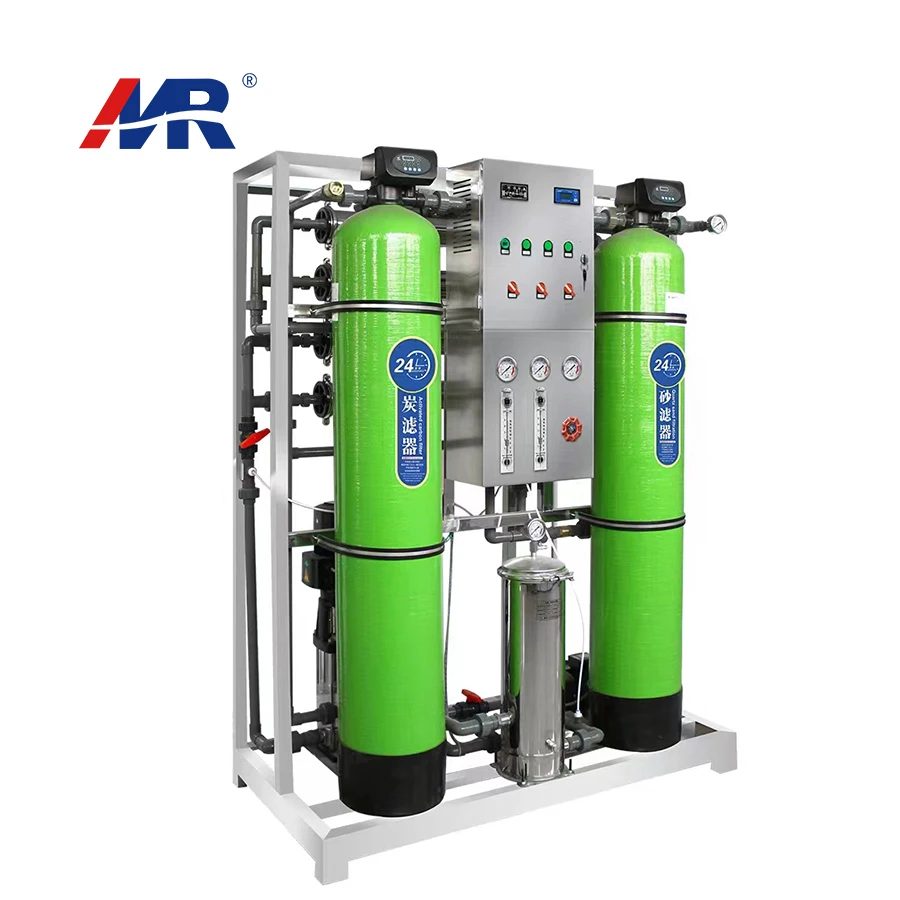 Factory Customized Mr2-2t 2000 Lph Ro Plant Two Tanks Ro Machine ...