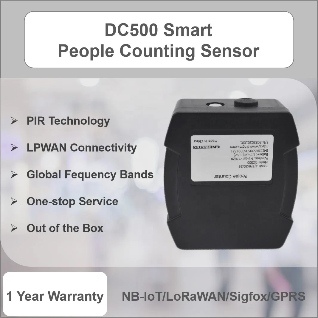 Nb-iot Lorawan Sigfox Pir Sensor Occupancy Detection People Tracking ...