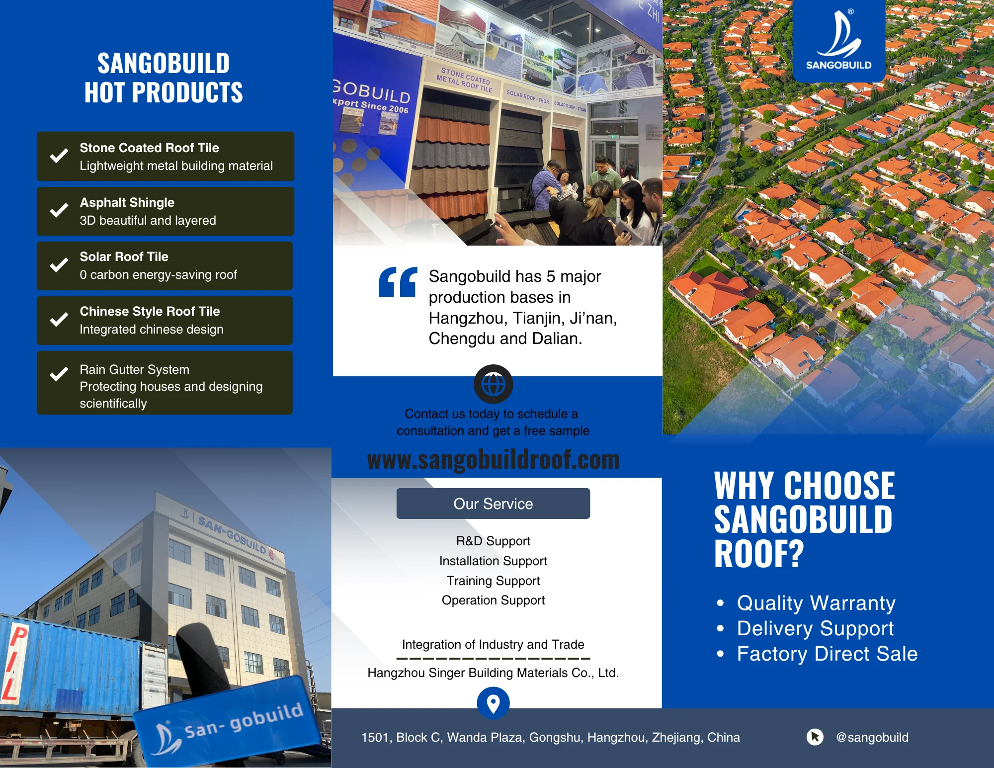 50 Years Lifetime Aluminum Roofing Sheets Impact Resistant Shingles ...
