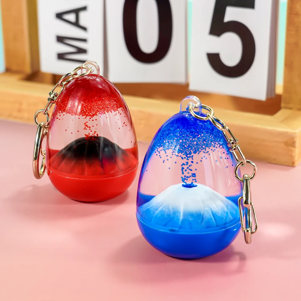 Floating Volcanic Bubble Sandglass Liquid Motion Bubbler Snowball Water ...