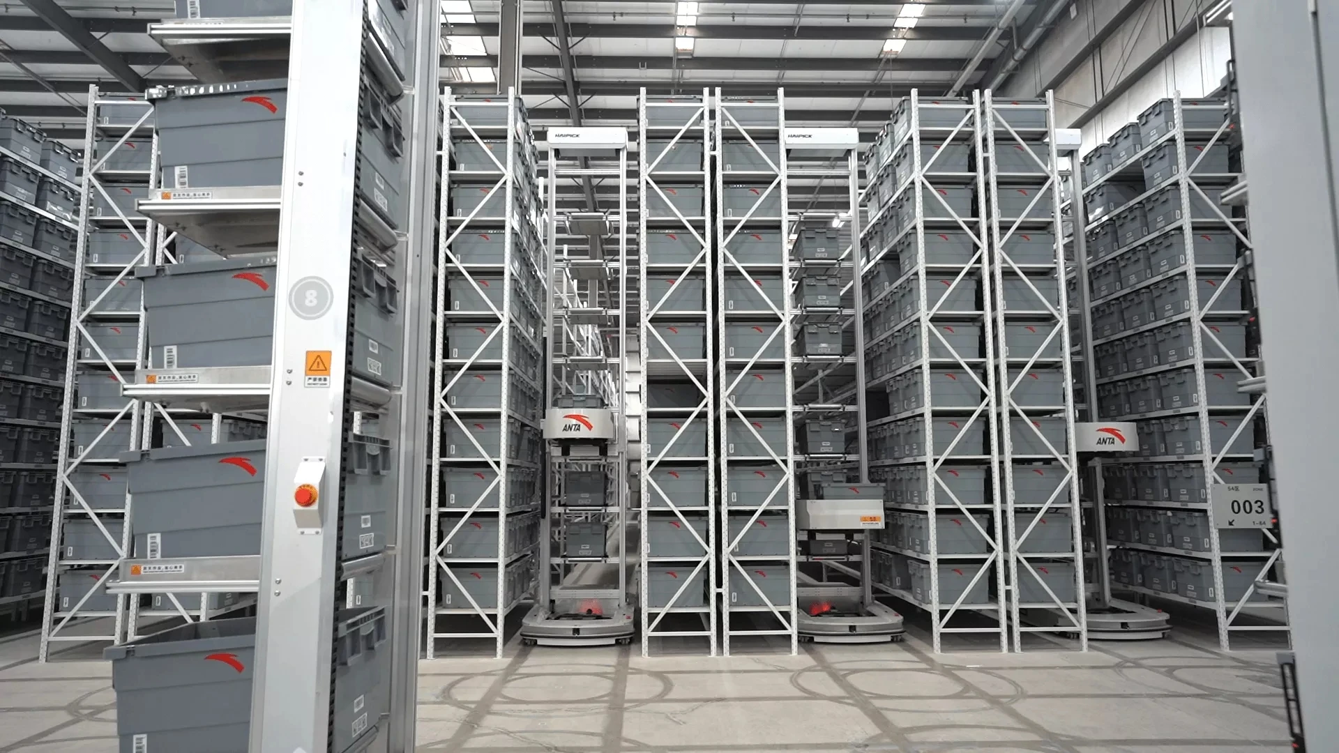 Heavy Duty AS RS Stackable Plastic Storage Crates for E-commerce and ...