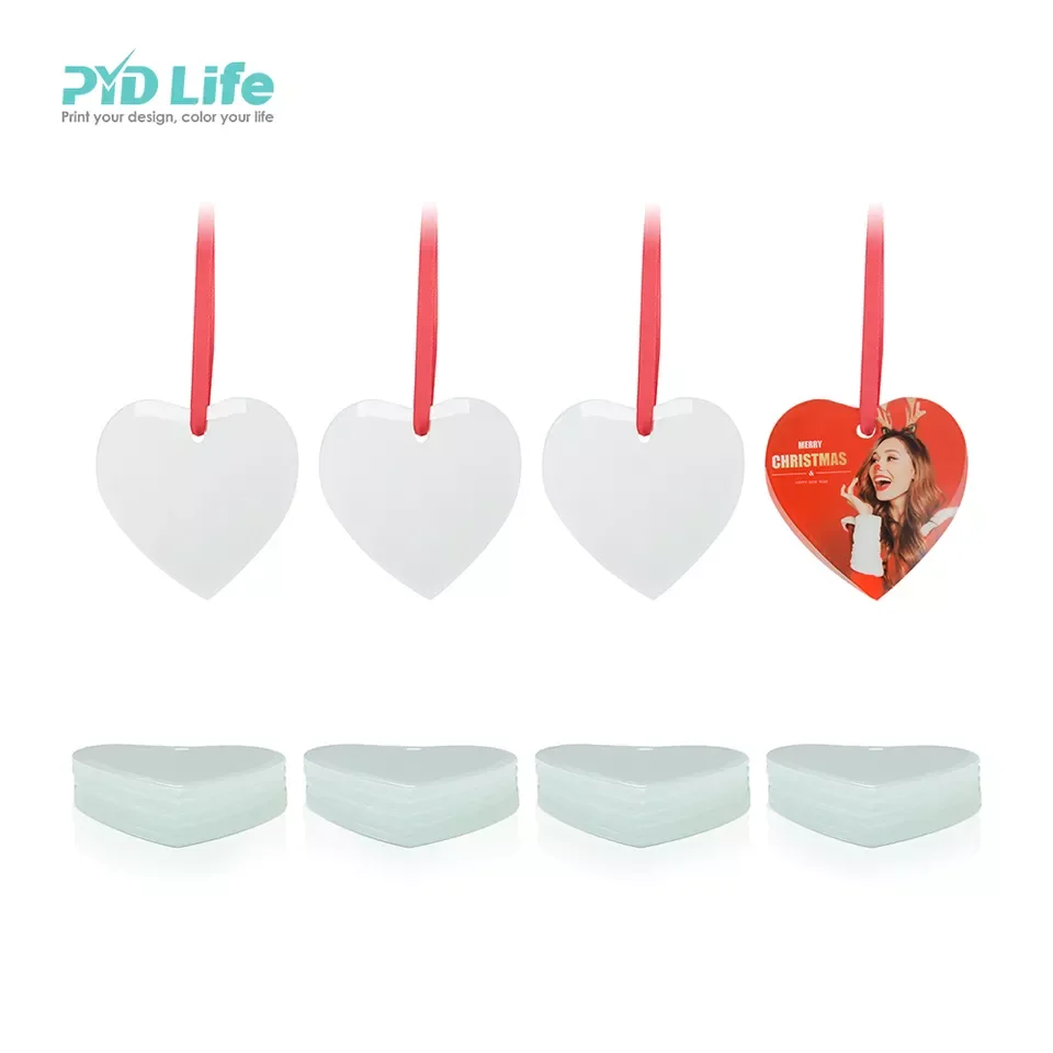 Pyd Life Hot Sale Rts 100 Pcs White Ceramic Round Sublimation Blanks ...