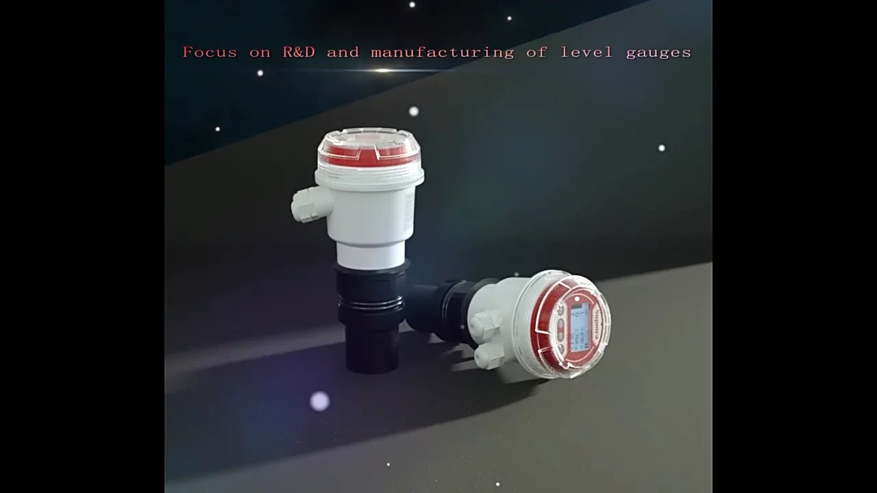 Non Contact Liquid Ultrasonic Level Transmitter Principle Groundwater ...