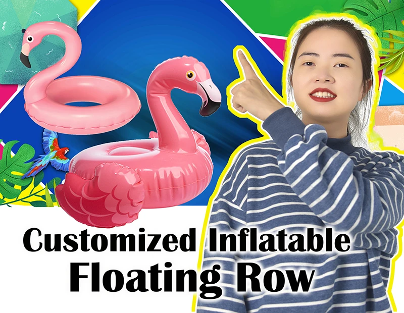 P&d Customized Pink Inflatable Flamingo Swan Leisure Inflatable Pool ...