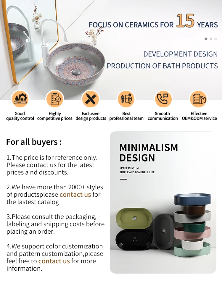 Bathroom Basins Luxury Oval Wash Basinv E-bell 8740 Blue Table Top ...