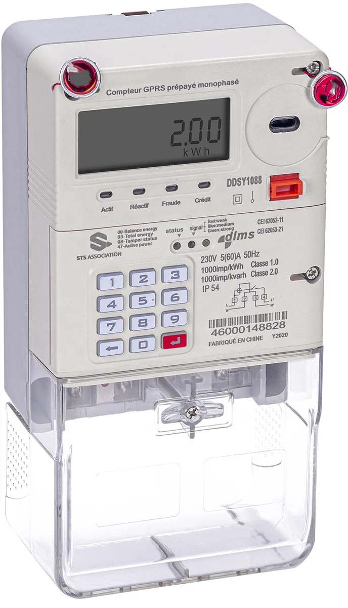Single-phase Smart Split-type Gprs/plc/rf Energy Meter - Buy Energy Meter With Gprs,Gprs ...
