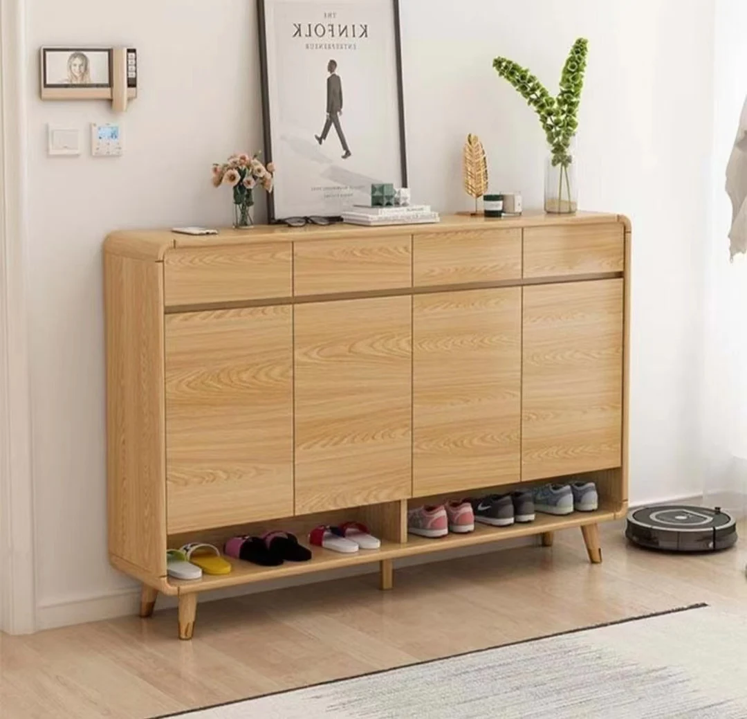 Furniture Shoe Rack Designs - Oak Shoe Storage Solutions