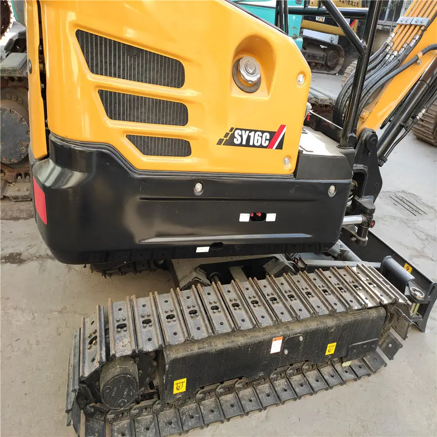 New Arrival Used Original Sany Sy16 Compact Excavator Mini Excavator ...