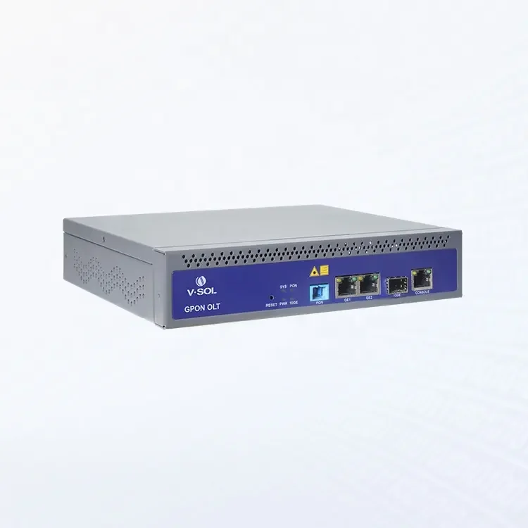 Ftth Vsol Fiber Optical Xpon Olt Mini 1\2\4\8\16 Pon Port Puertos Gpon Olt - Buy Single Port ...