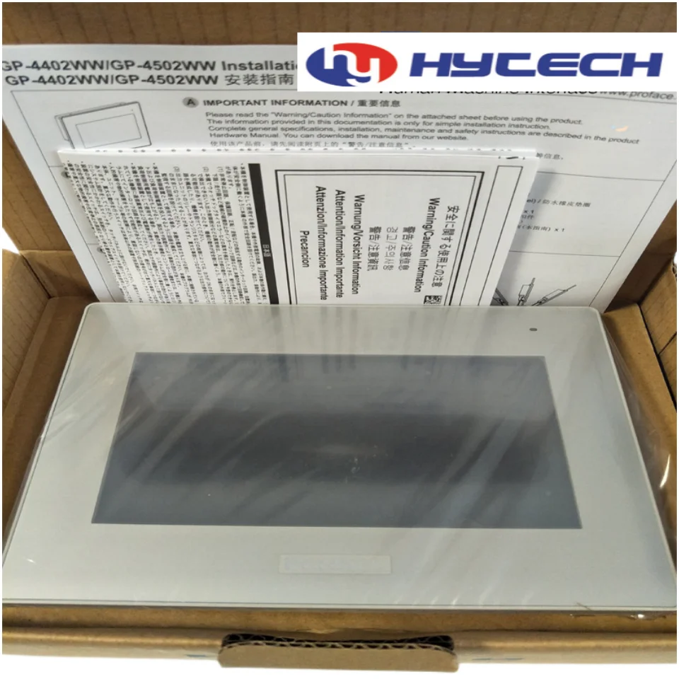 Proface Programmable Gp4000e Series Hmi Pro-face 7" Widescreen Tft Lcd Touch Screen ...